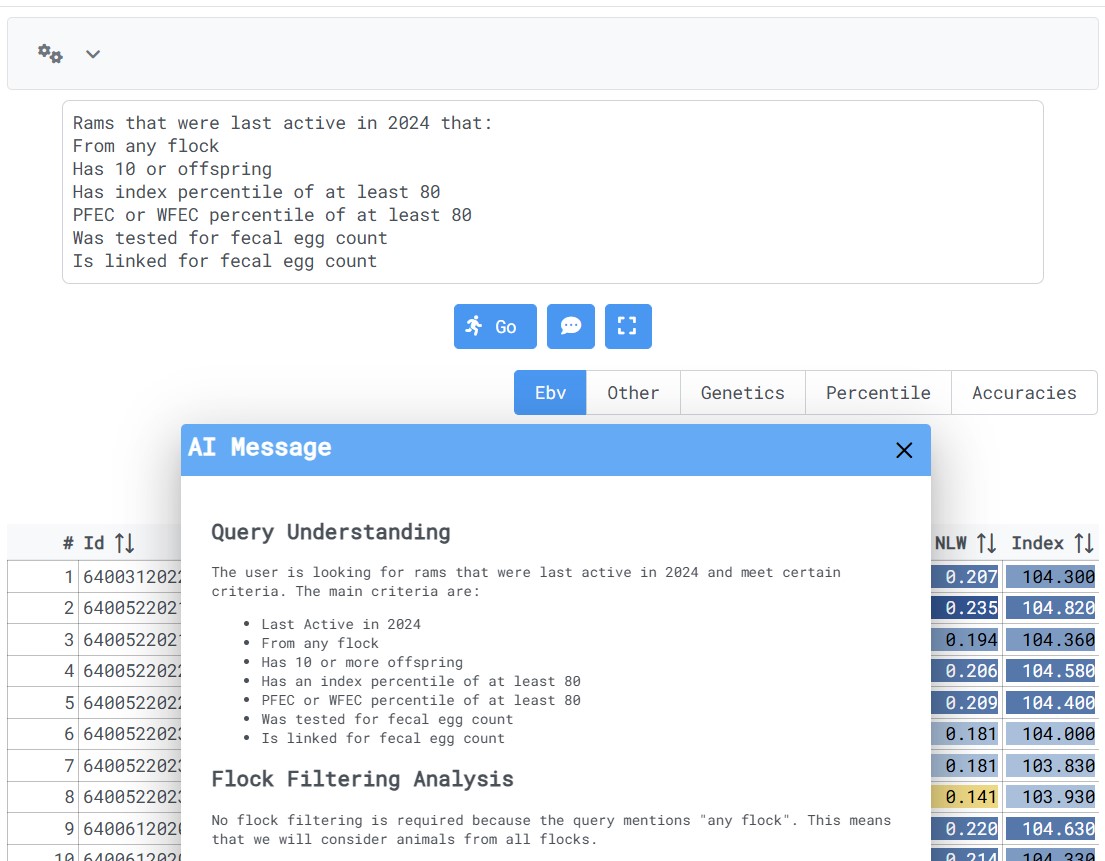 AI Query - SheepTools